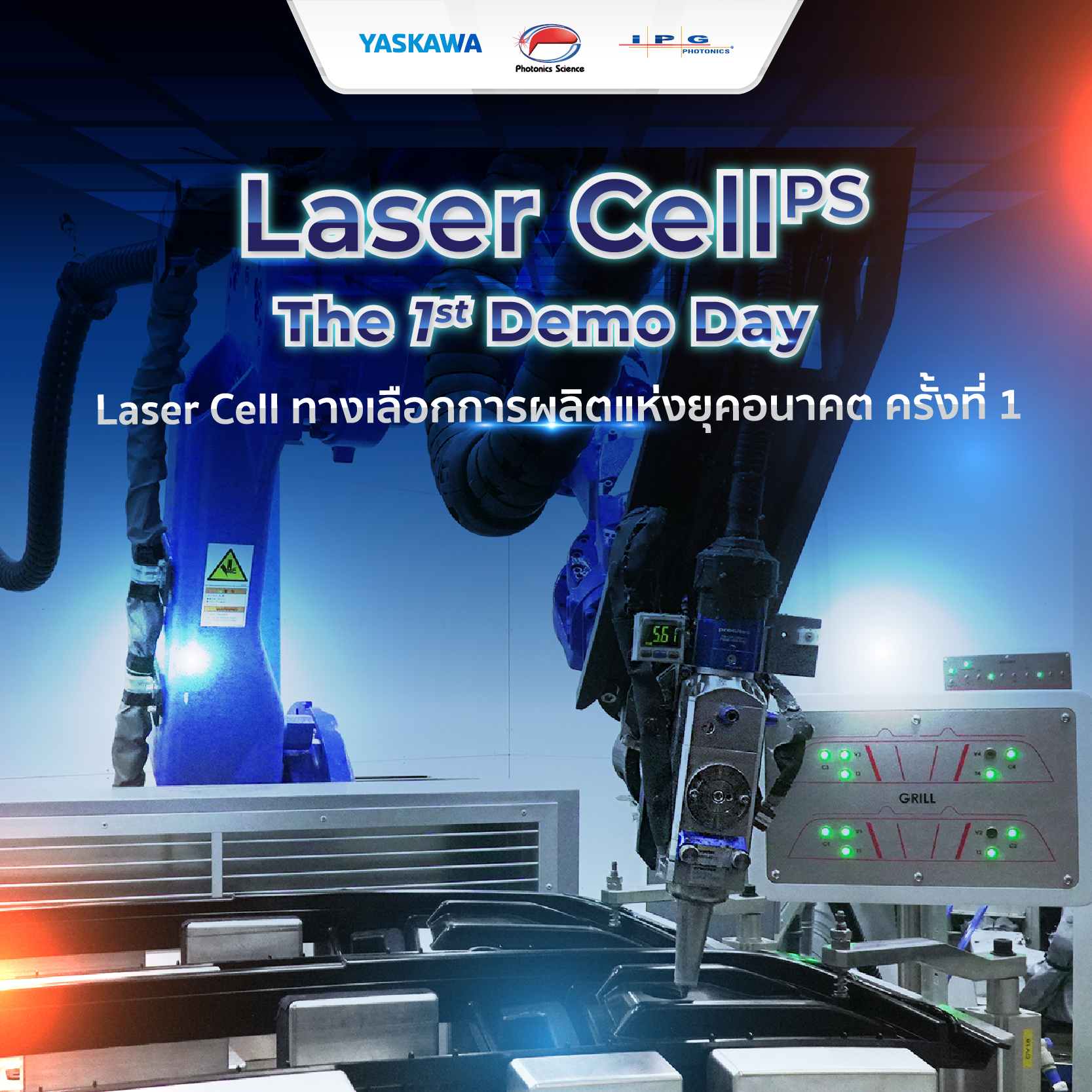 Khai Trương Trung Tâm Laser Cell PS Demo - Photonics Science